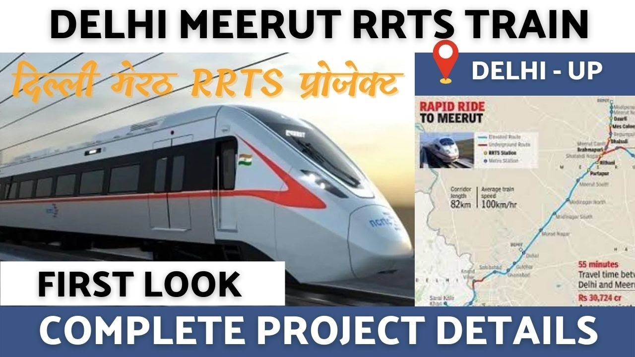 Delhi Meerut RRTS First Exclusive Look & Complete Project Details - YouTube