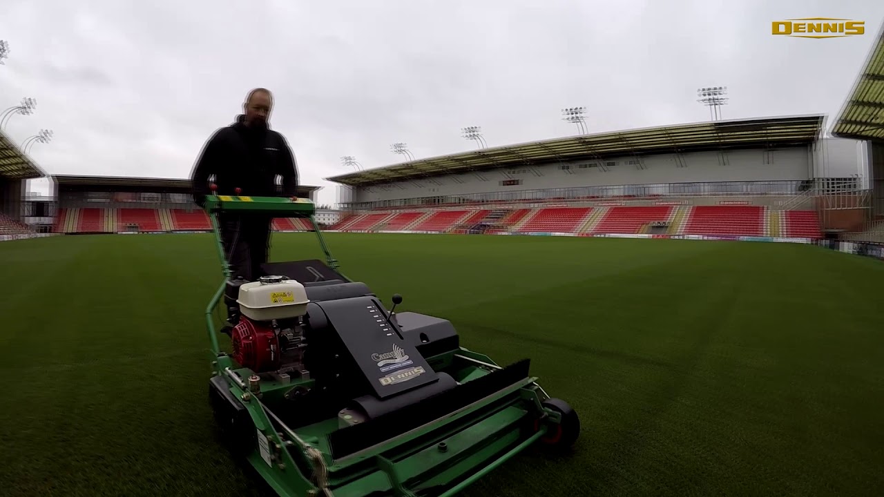 Dennis PRO 34R Rotary mower - Perfect for Football Pitch Maintenance ...