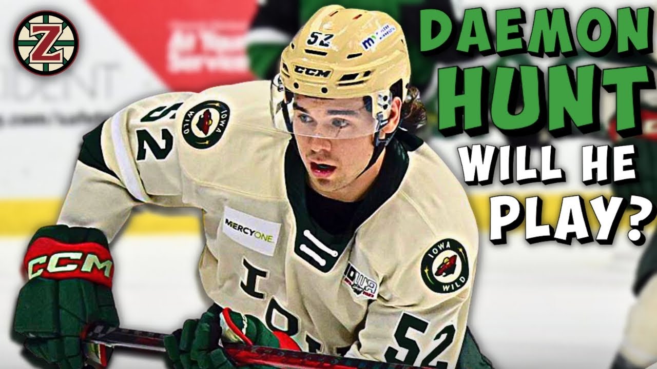 Daemon Hunt Forecheck is INSANE! FINALLY Called-up | Minnesota Wild ...