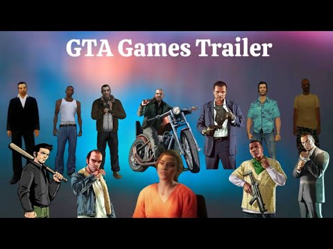 All Grand Theft Auto Trailers: One Epic Ride - YouTube