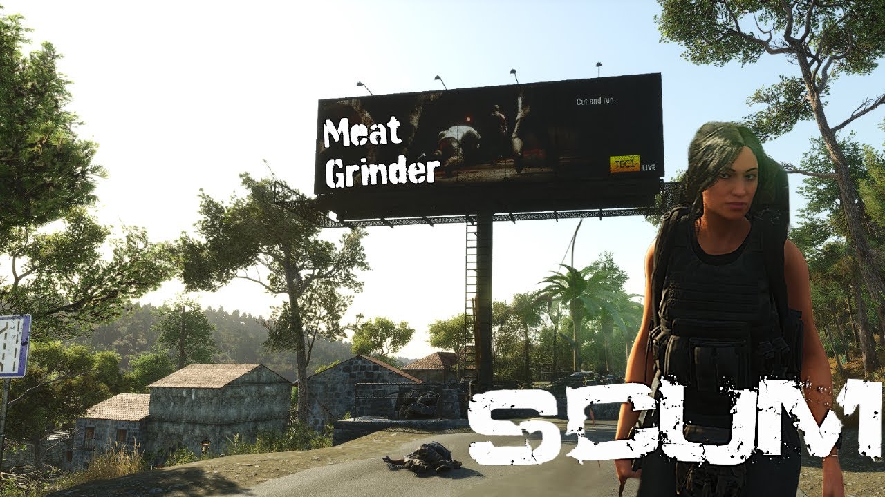 SCUM Live | Monday Meat Grinder | Hardcore PVP - YouTube