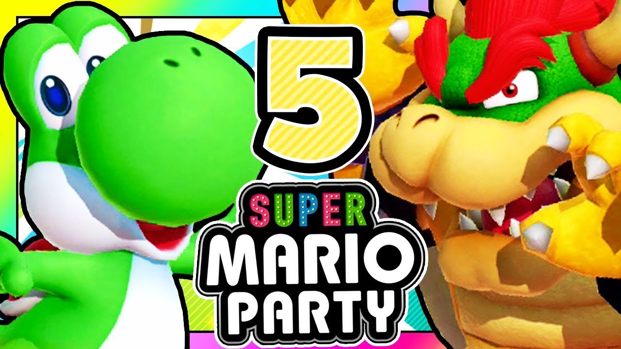 SUPER MARIO PARTY FR - ÉPISODE 05 - EXCURSION EN RAFTING ! LA RIVIÈRE ...
