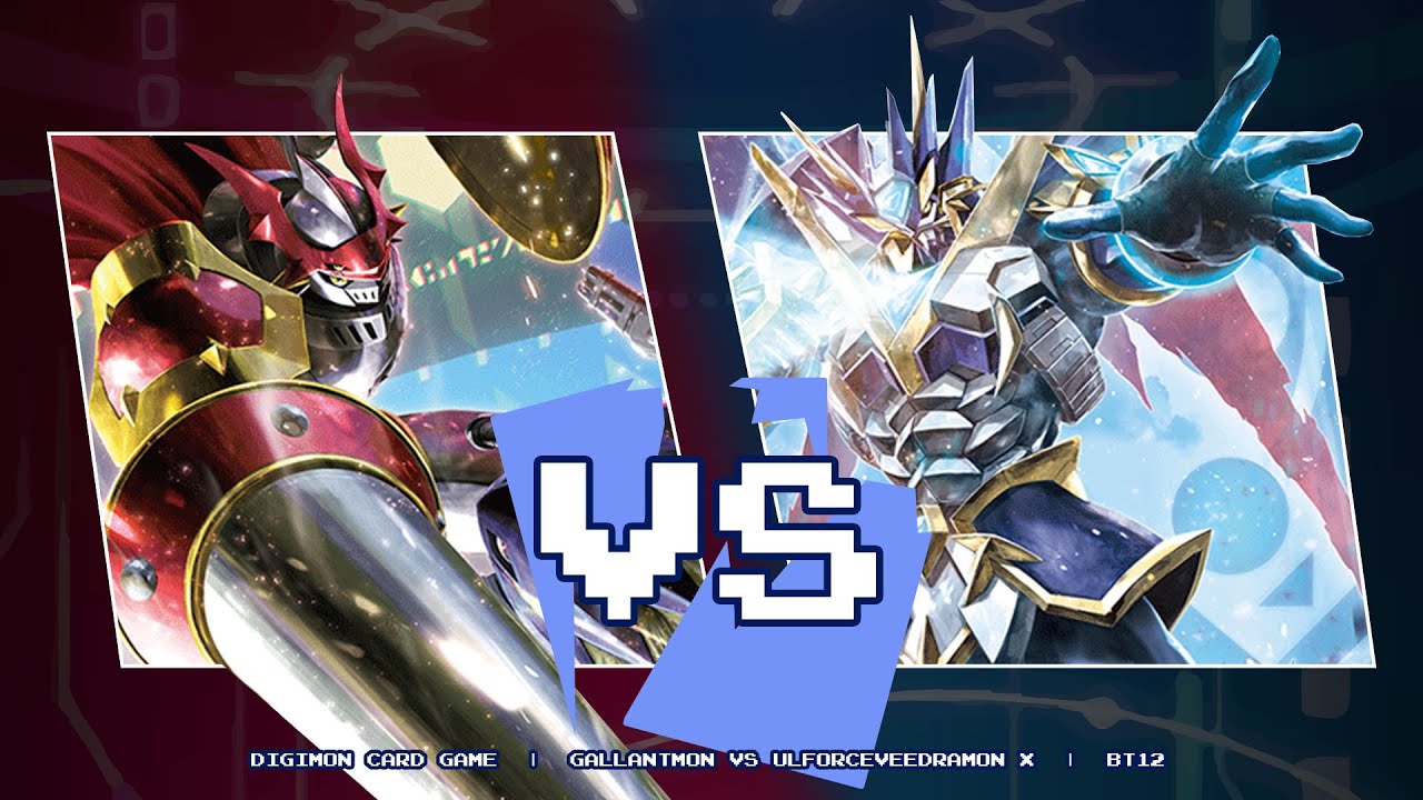 Digimon Card Game | Gallantmon Vs UlforceVeedramon X | BT12 - YouTube