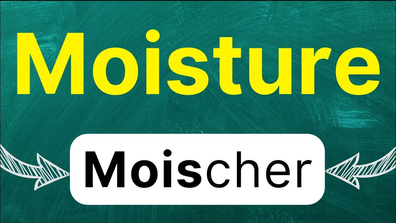 Cómo pronunciar: "moisture" "humedad" "mojado" "vapor" en inglés ...