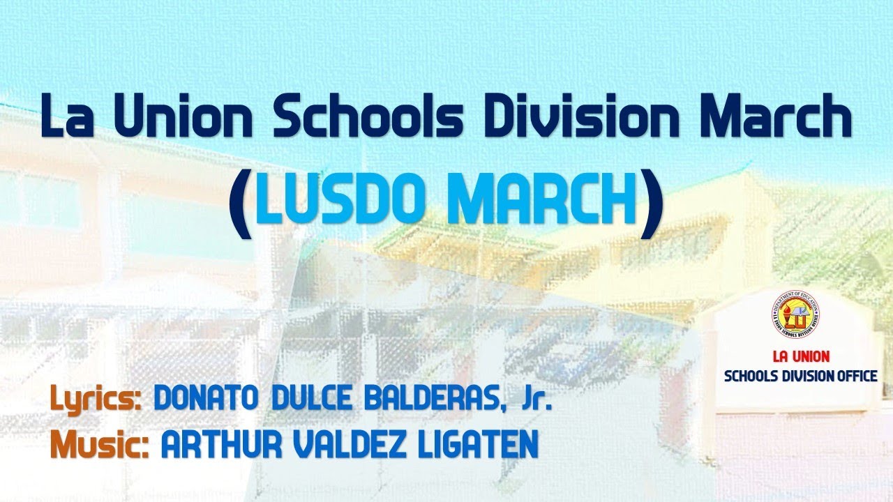 La Union Schools Division March - YouTube