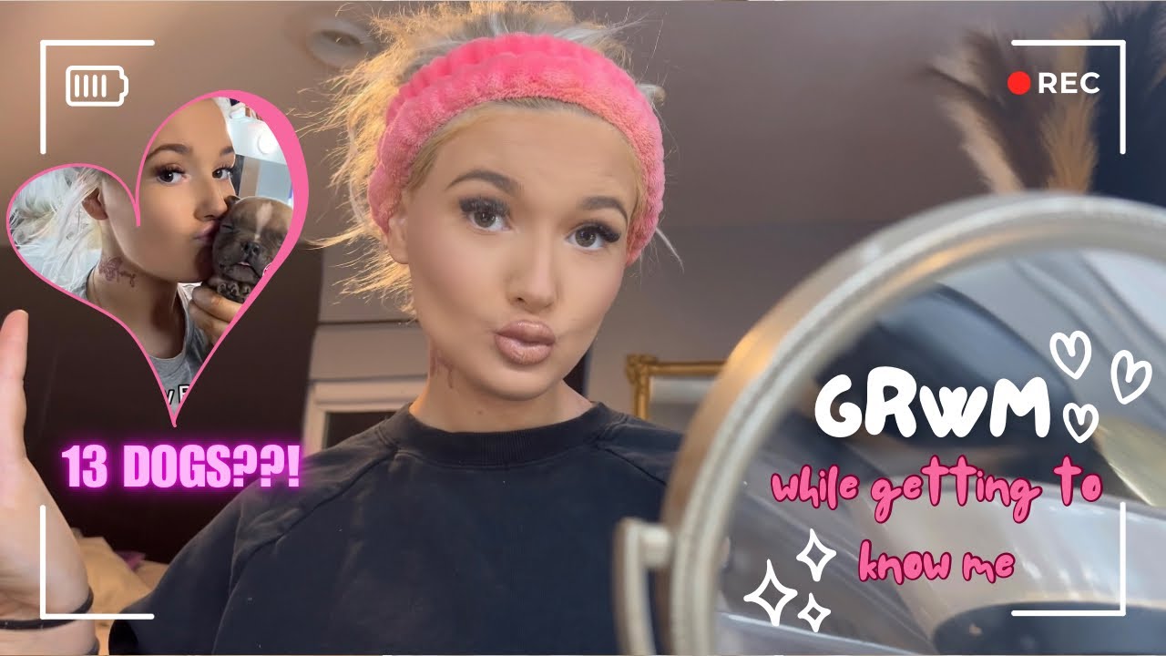 GRWM WHILE GETTING TO KNOW ME🫶🏻 - YouTube