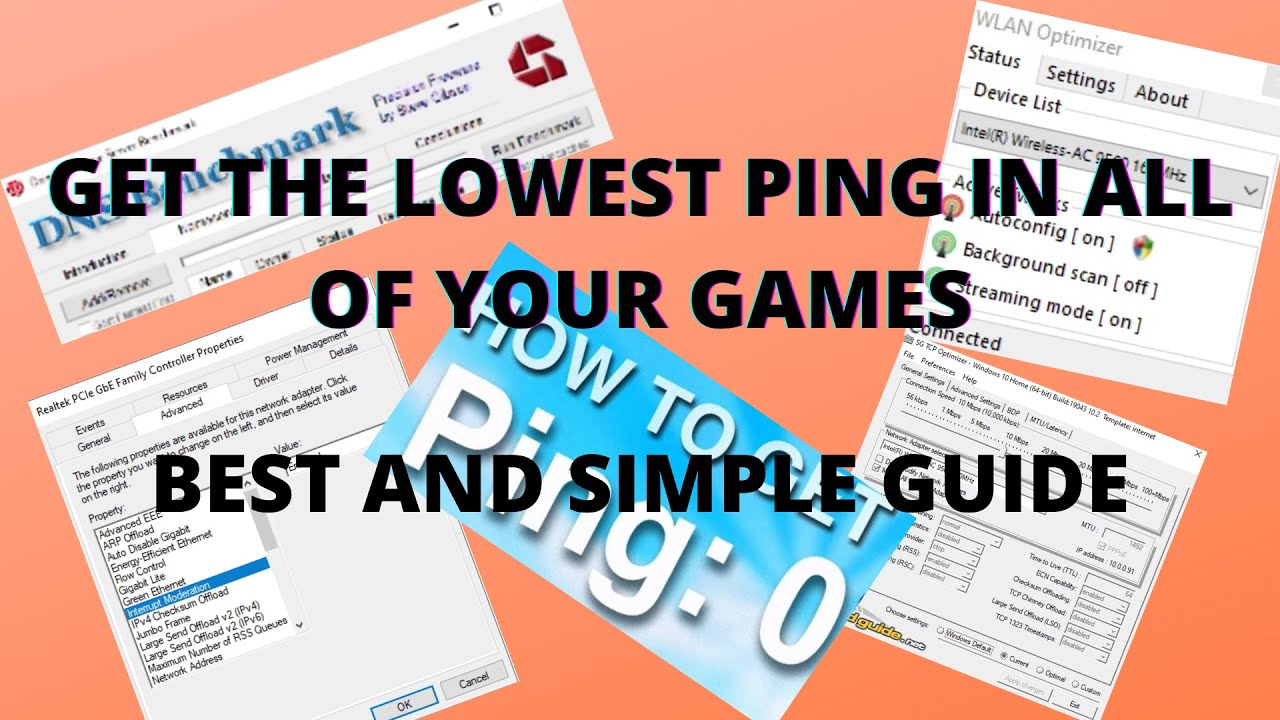 HOW To OPTIMIZE Your PING For GAMING! - YouTube