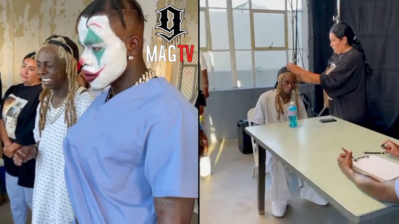 DaBaby & Lil Wayne BTS Footage Of Music Video Lonely! 🎥 - YouTube