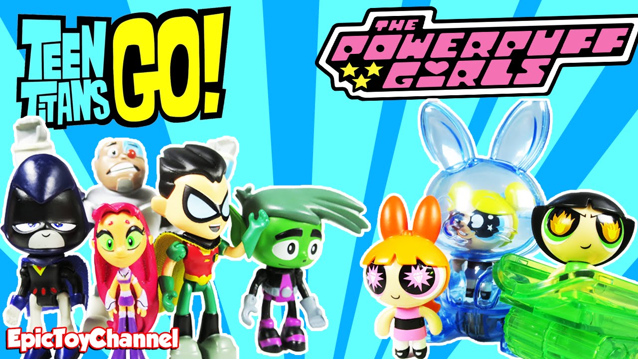 TEEN TITANS GO! & Powerpuff Girls Team Up To Battle Mojo JoJo ...