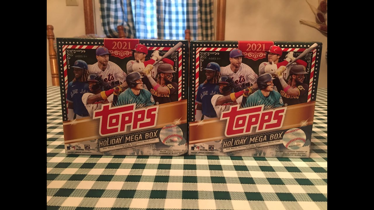 2021 Topps Holiday Mega Boxes *Merry Christmas!* - YouTube