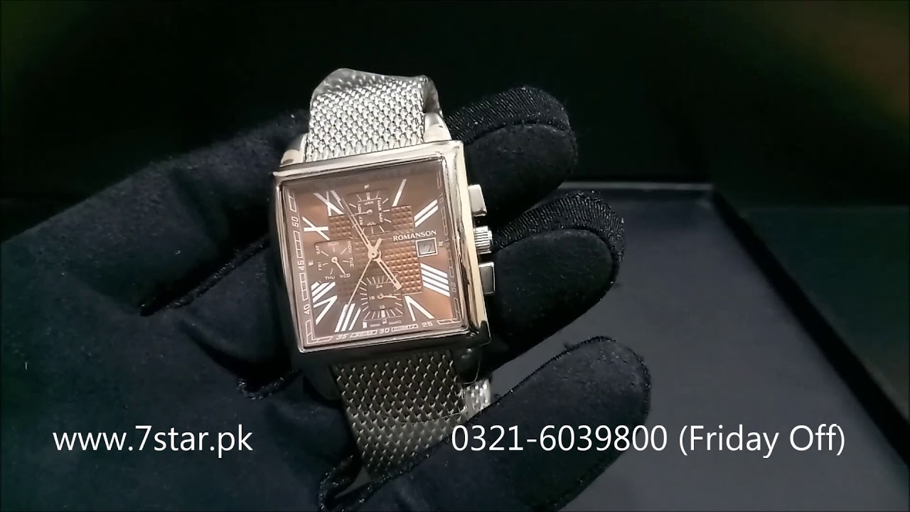 Romanson Watches In 2020 | Romanson Watches For Men | Romanson Watches ...