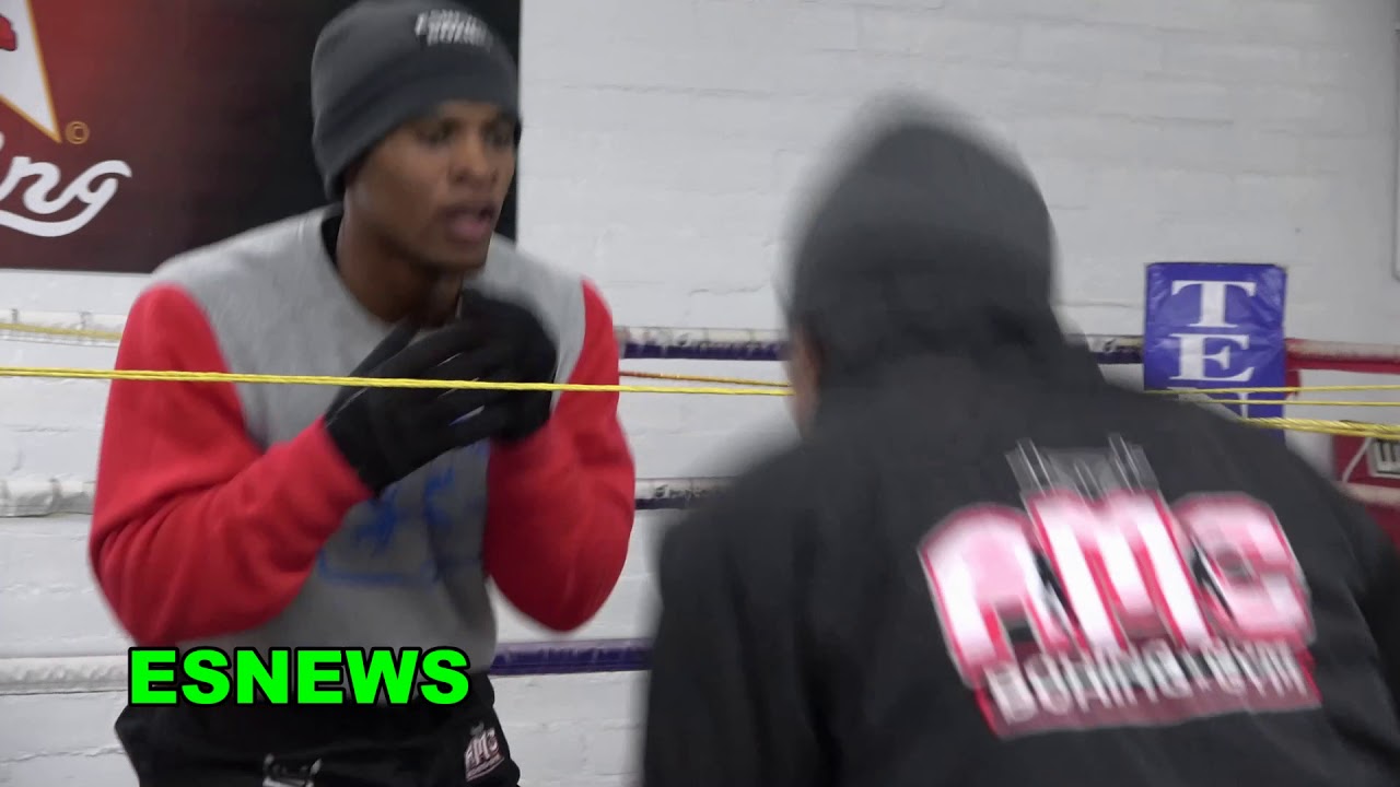 In The Gym With Gervonta Tank Davis EsNews Boxing - YouTube