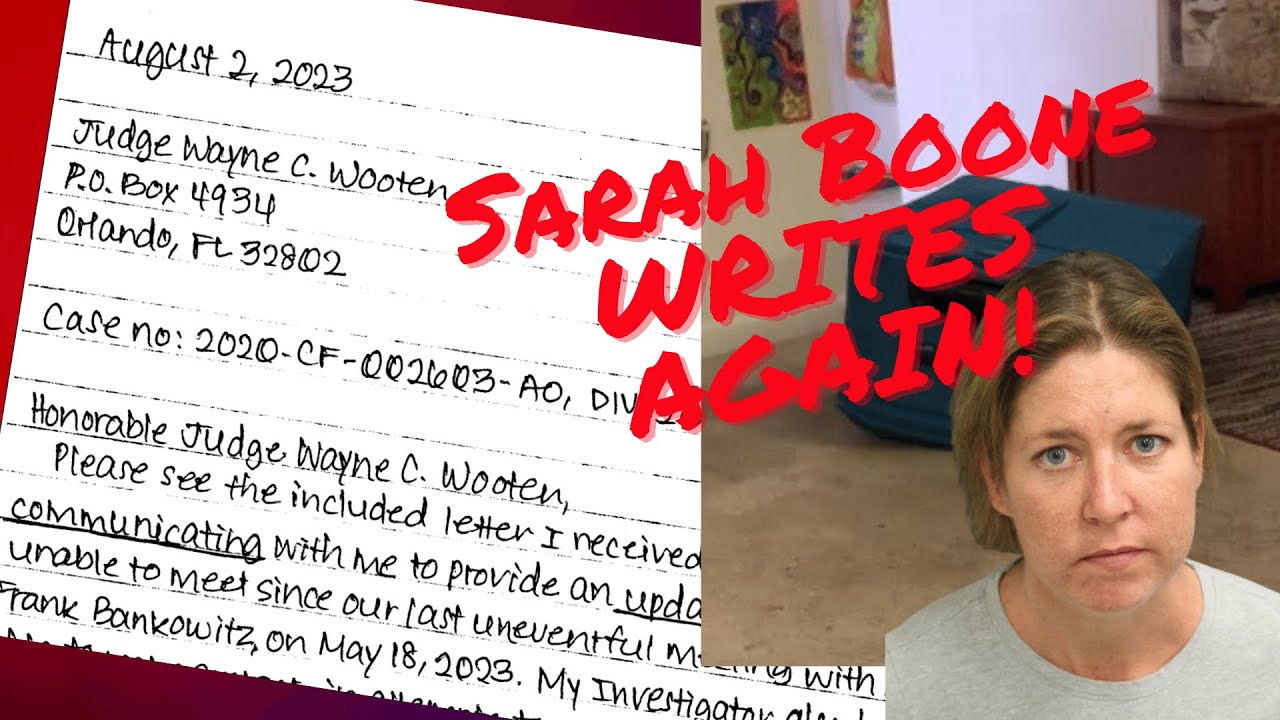 BREAKING! Sarah Boone Hires Investigator! - Can He Find Her Attorney ...