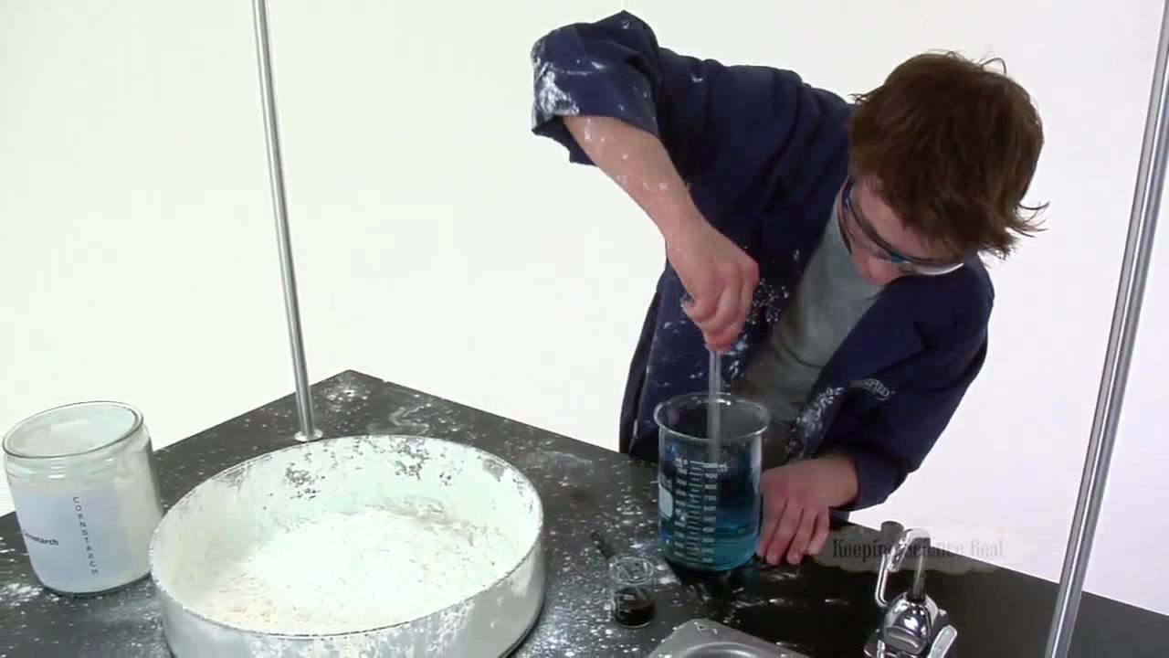 KeepingScienceReal: Quicksand Experiment - YouTube