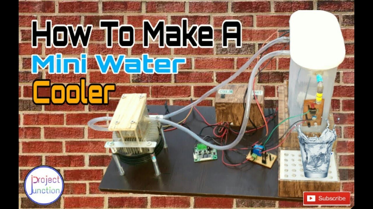 How to Make a Mini Water Cooler at Home | DIY Smart Mni Water Cooler ...