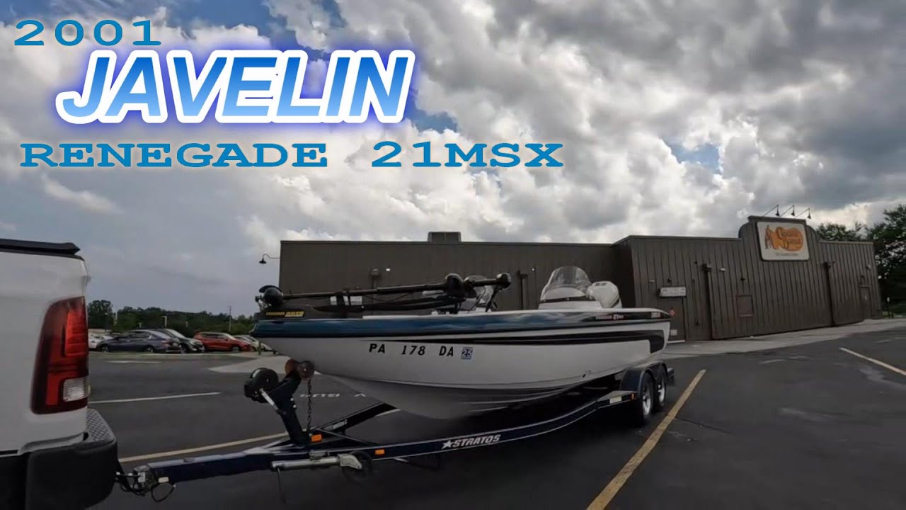 Introducing The Javelin Renegade Fishing Boat - YouTube