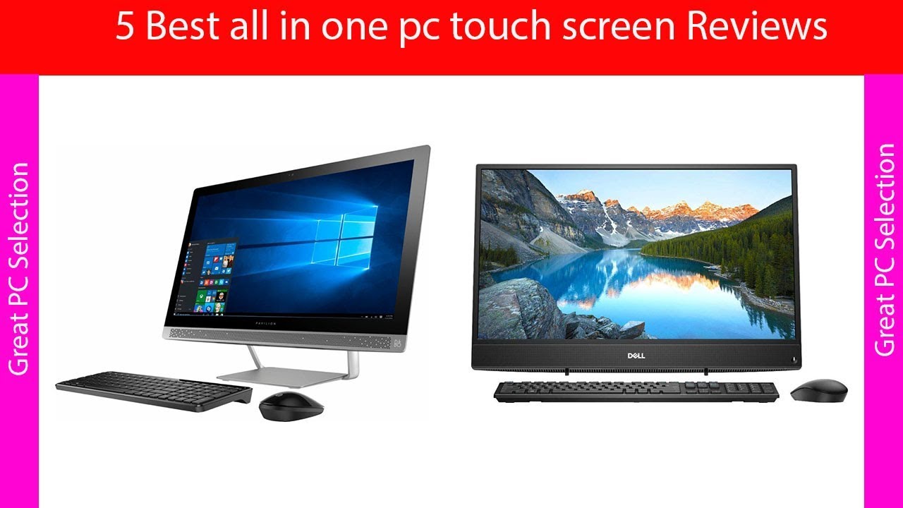 5 Best all in one pc touch screen in 2019 - YouTube