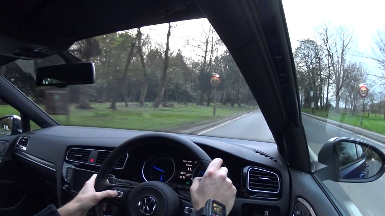 2016 volkswagen VW Golf R DSG adaptive cruise control (ACC) - YouTube