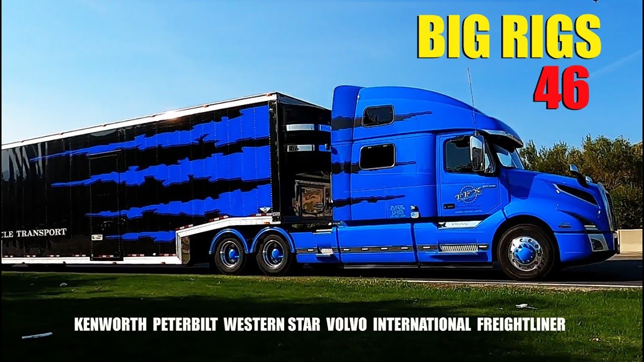 BIG RIGS SPOTTED / PETERBILT 351 NEEDLE NOSE / WESTERN STAR / KENWORTH ...