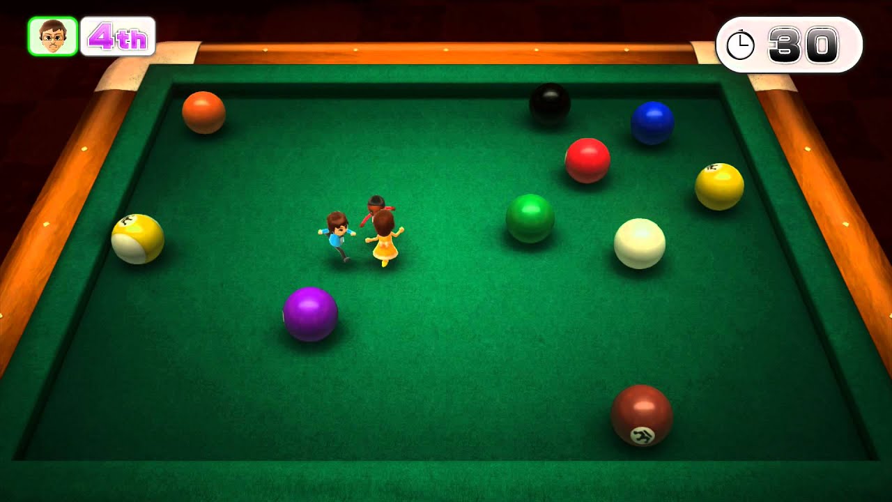 Wii Party U Minigame Showcase - Pool Party - YouTube