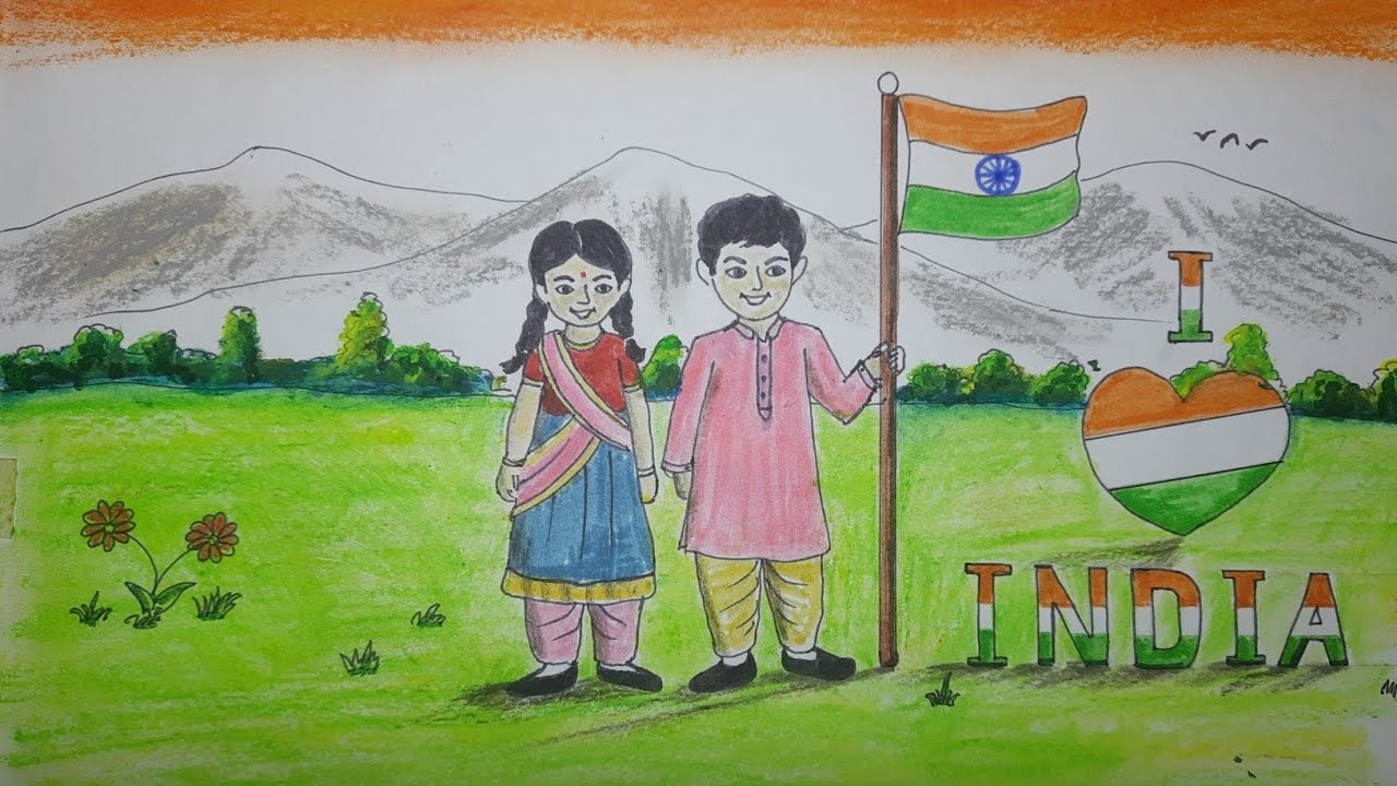 Republic Day Drawing | How to Draw a Republic Day Drawing | Easy to ...