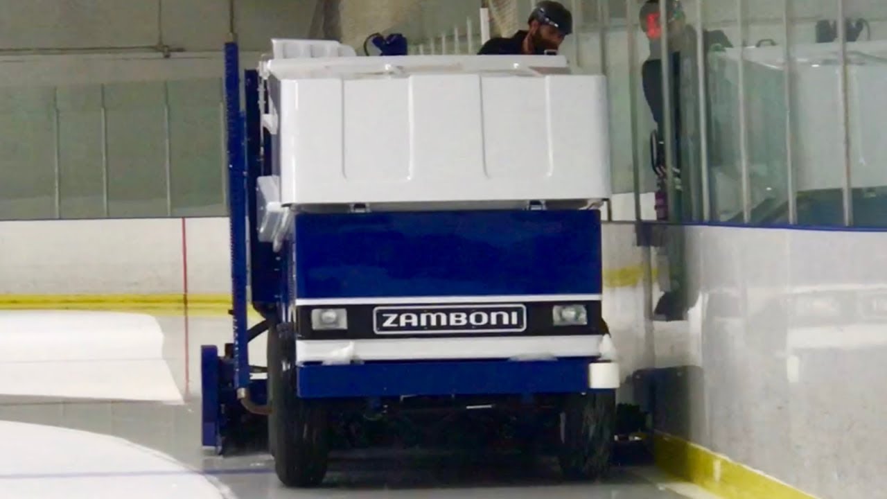 Zamboni Starting Flood - YouTube