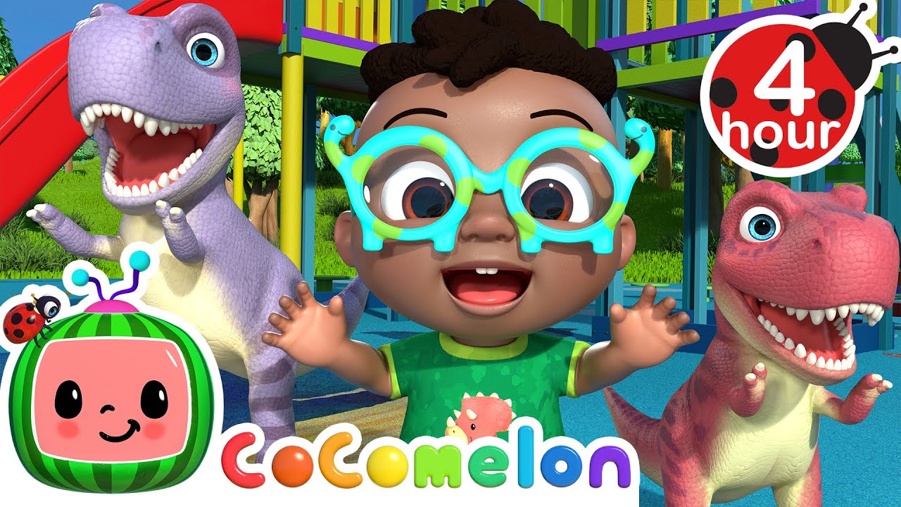 10 Little Dinos + More | CoComelon - It's Cody Time | CoComelon Songs ...