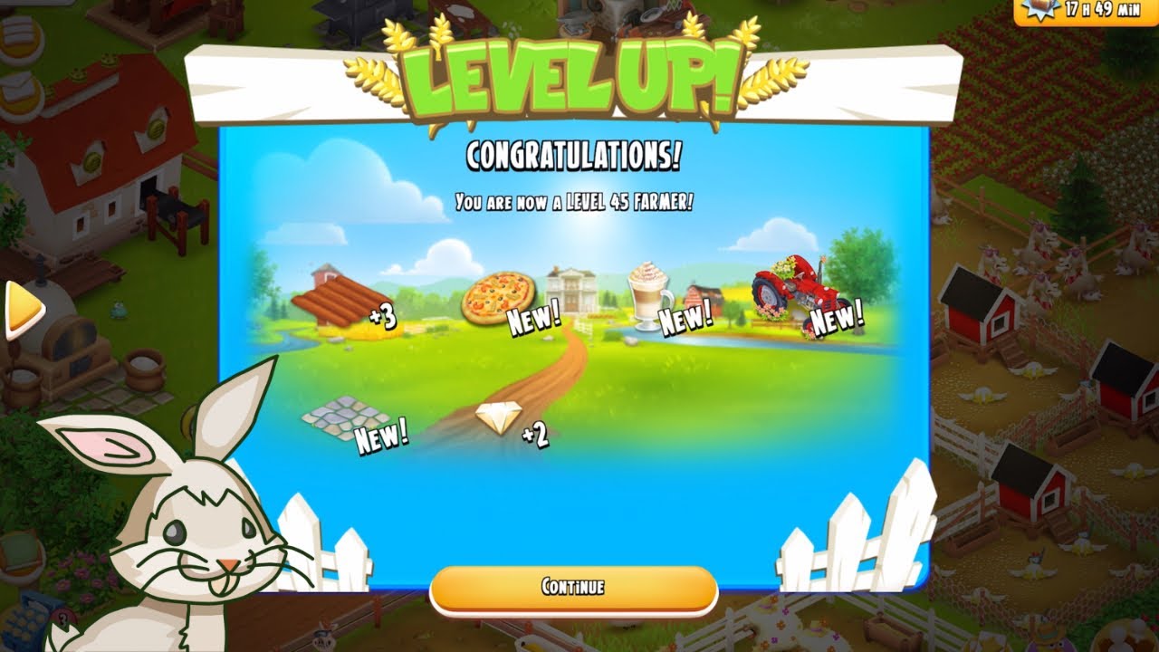 LEVEL UP! 🍕 | Hay Day Gameplay Level 45 - YouTube