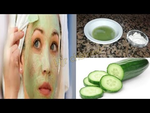 Tightening and lightening mask for the skin only two components