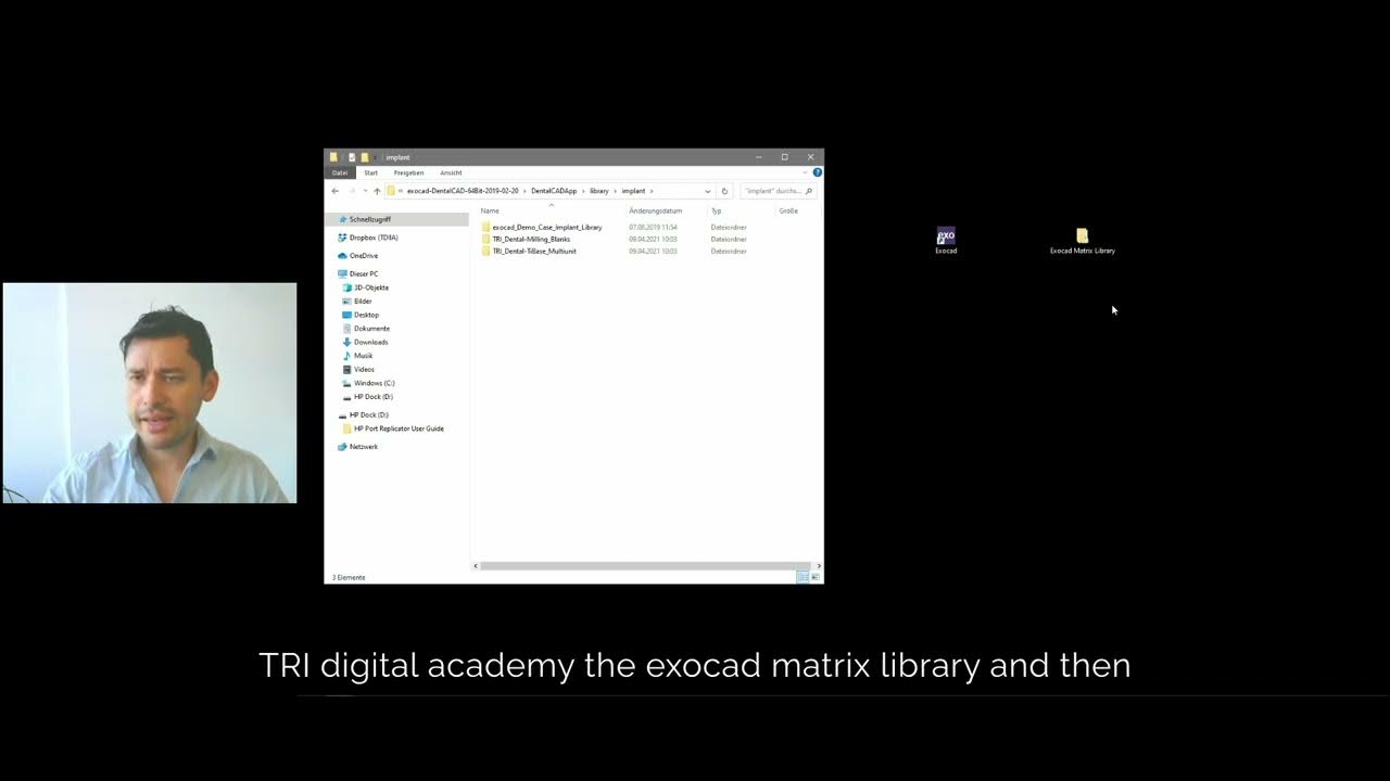 How to install matrix® CAD libraries in exocad | matrix® Digital ...