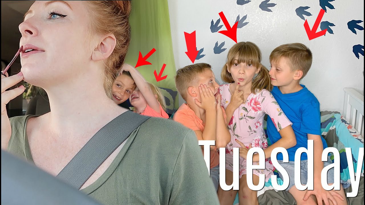 Our life w/ 5 kids on a Tuesday - YouTube