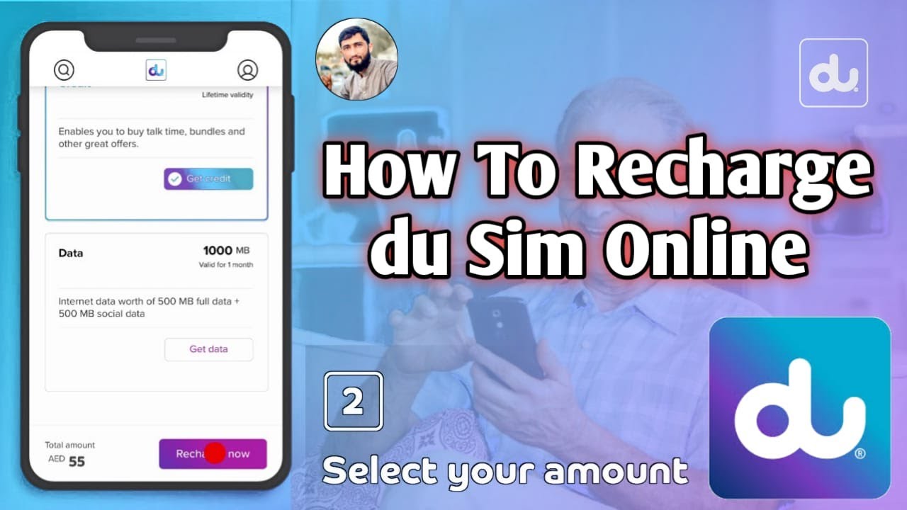 How To Recharge du Mobile Sim Online | Top-Up Du Mobile Online - YouTube
