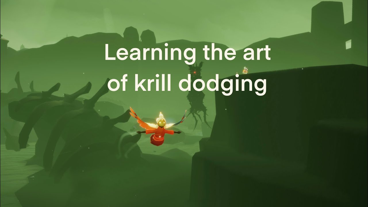 Learning the art of krill dodging ( guide ) sky COTL - YouTube