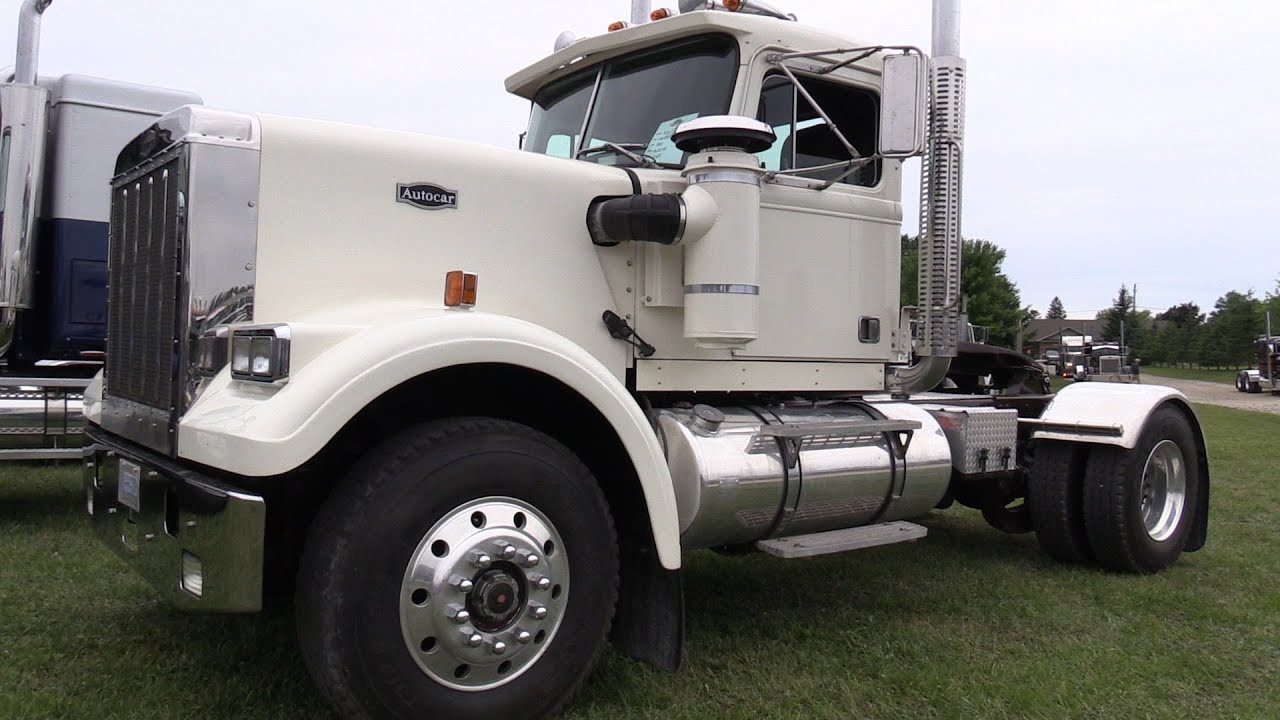 Rare Truck ! 1984 Autocar AT64 Tractor - YouTube