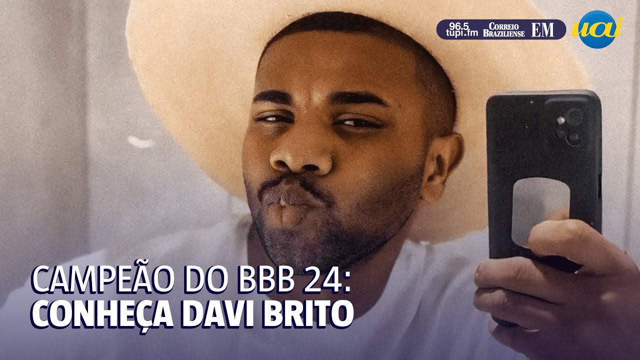 Saiba quem é Davi Brito, campeão do BBB 24 - YouTube