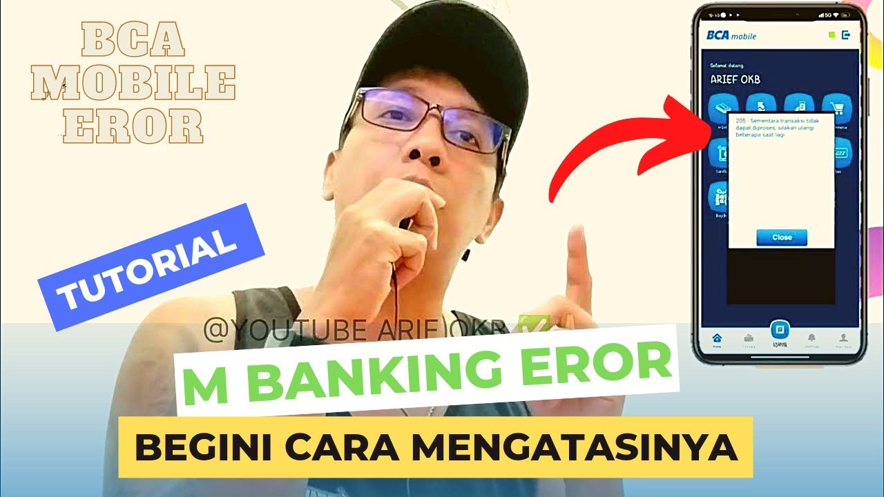 CARA MENGATASI M BANKING BCA EROR 205/201 TRANSAKSI TIDAK DAPAT DI ...