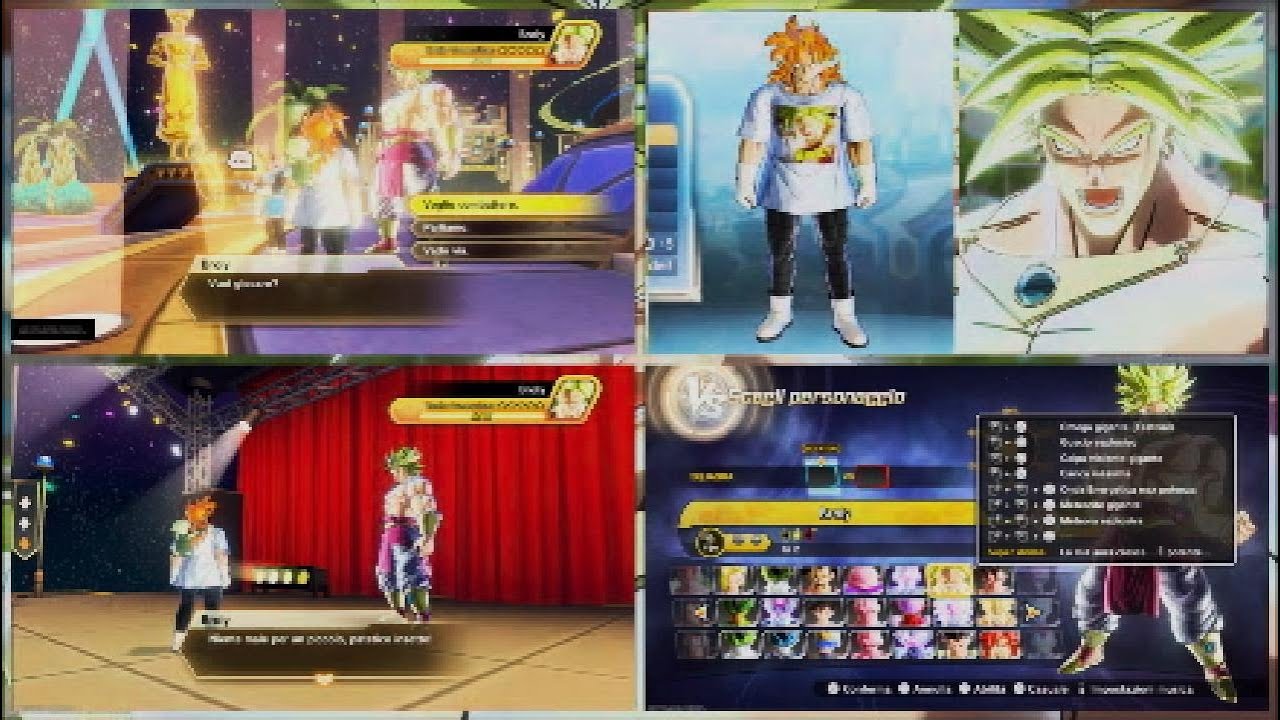 DB XENOVERSE 2 - BROLY MAX CAMARADERIE - YouTube