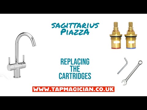 Sagittarius kitchen Lever tap Piazza replacing the cartridge and ...