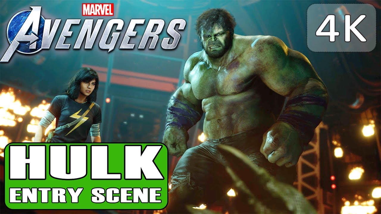 Marvel`s Avengers HULK`S Entry Scene Pc Gameplay | 4K 60FPS | RTX | No ...