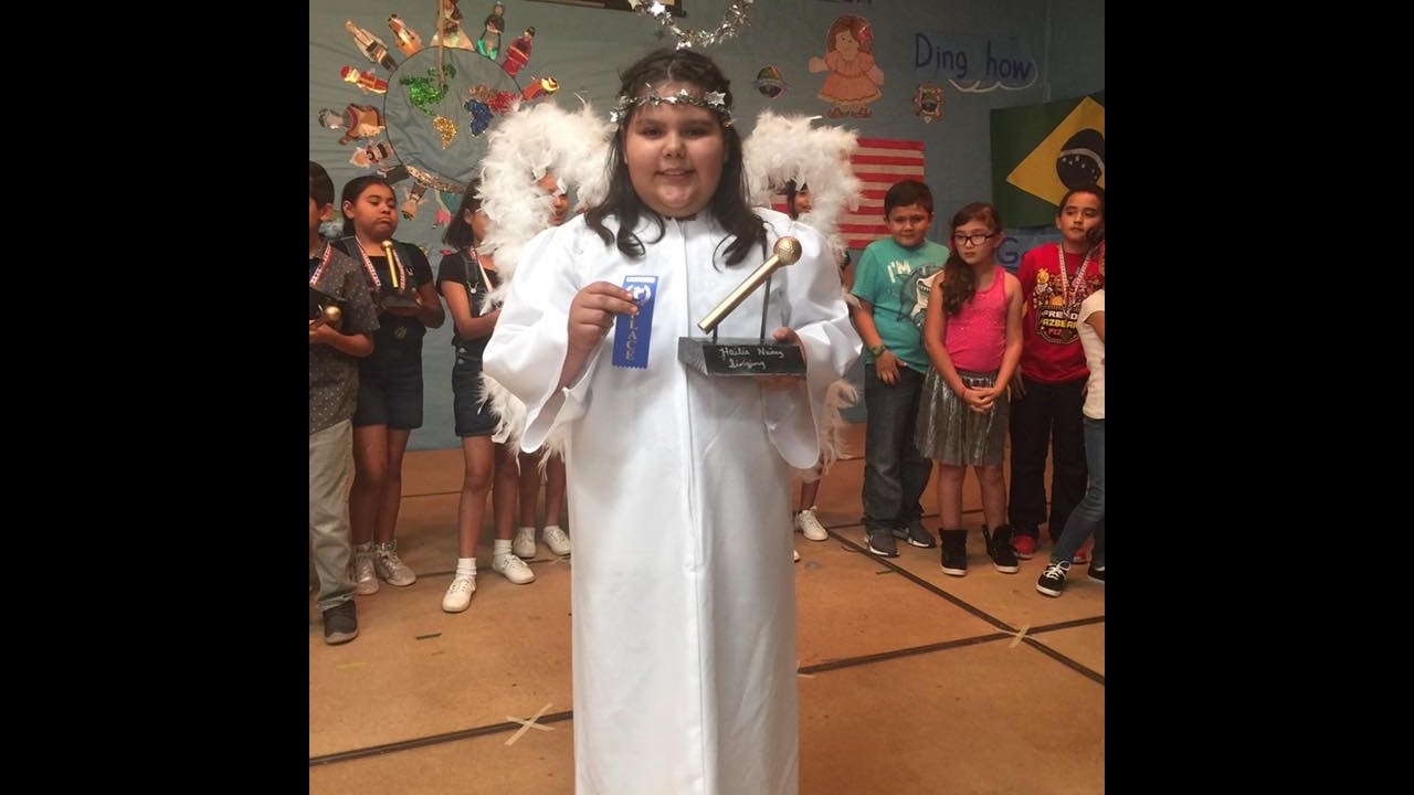 Hailie Nuñez First Place Winner At O.G.S Talent Show on May 17, 2017 ...
