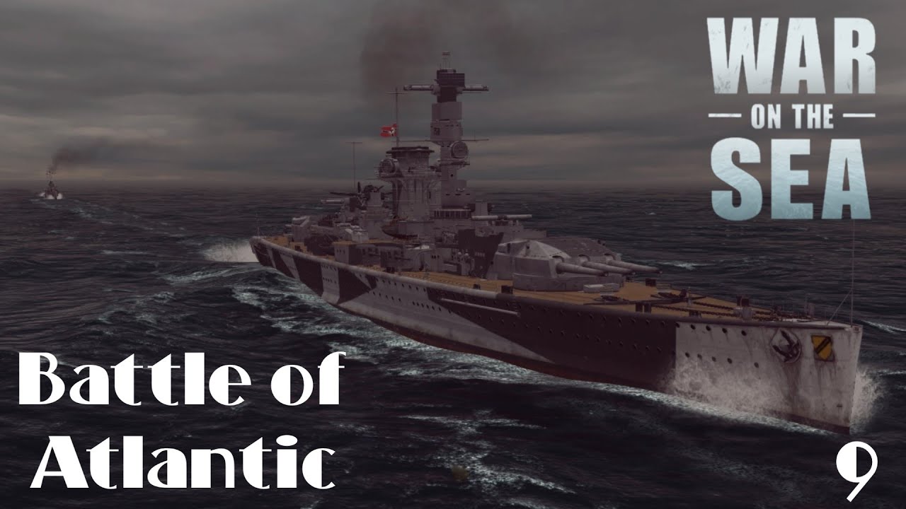 War on the Sea - Battle for Atlantic - HMS York vs KM Admiral Scheer ...