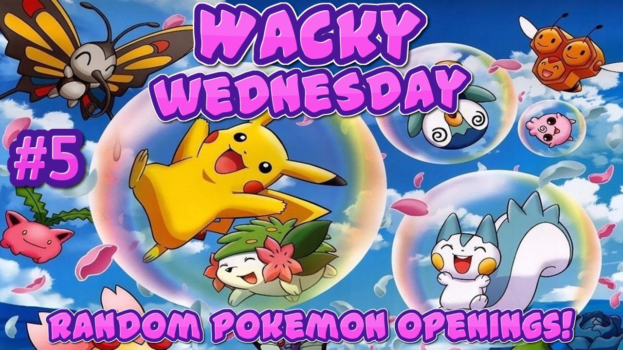 Wacky Wednesday #5! Opening random Pokemon TCG product - YouTube