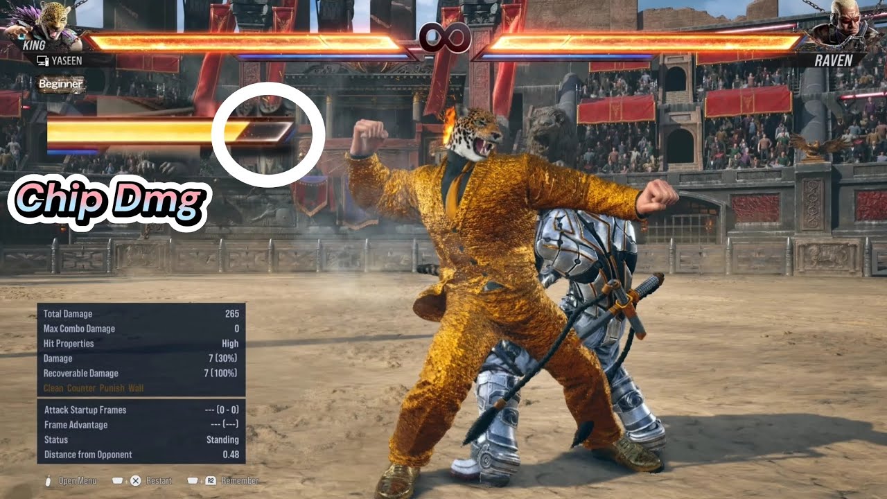 Tekken 8 King All Chip Damage moves ( Guide ) - YouTube