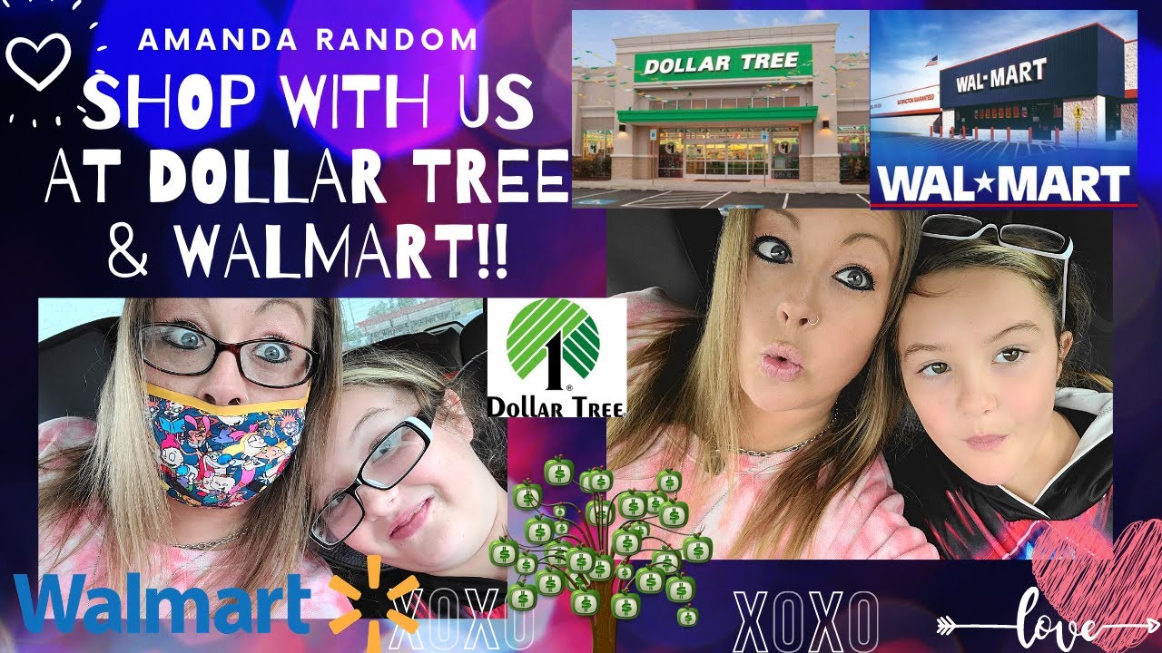 SHOP WITH US @ WALMART & DOLLAR TREE + HAULS !!! - YouTube