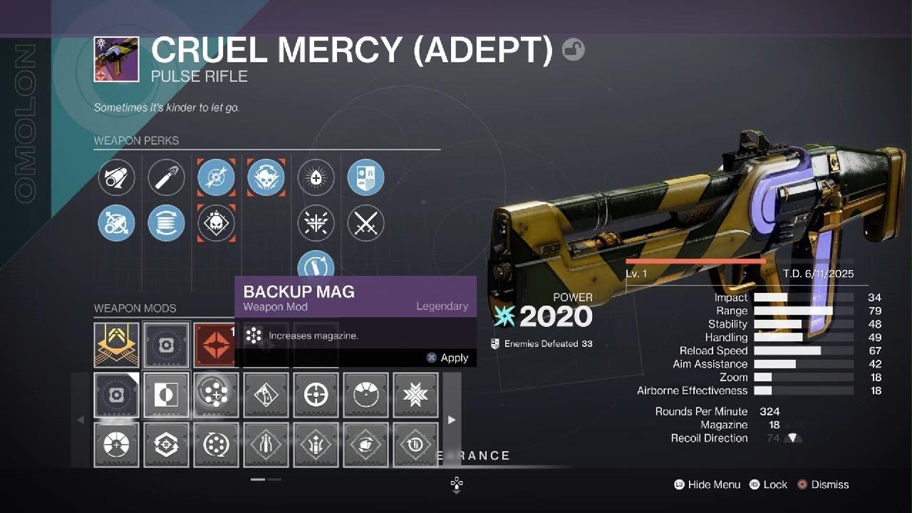 [Destiny 2] Cruel Mercy is bugged in ANOTHER way - YouTube