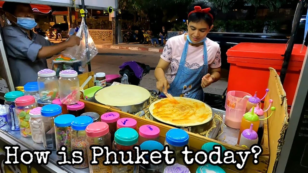 Night Market in Patong Beach Phuket Thailand | March 2021 - YouTube