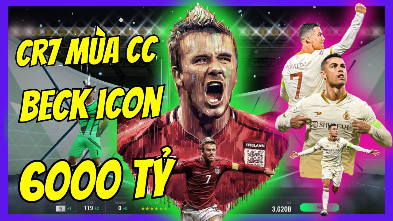 GIẢI CỨU VIEWER | CR7 VÀ BECK ICON +5 - YouTube