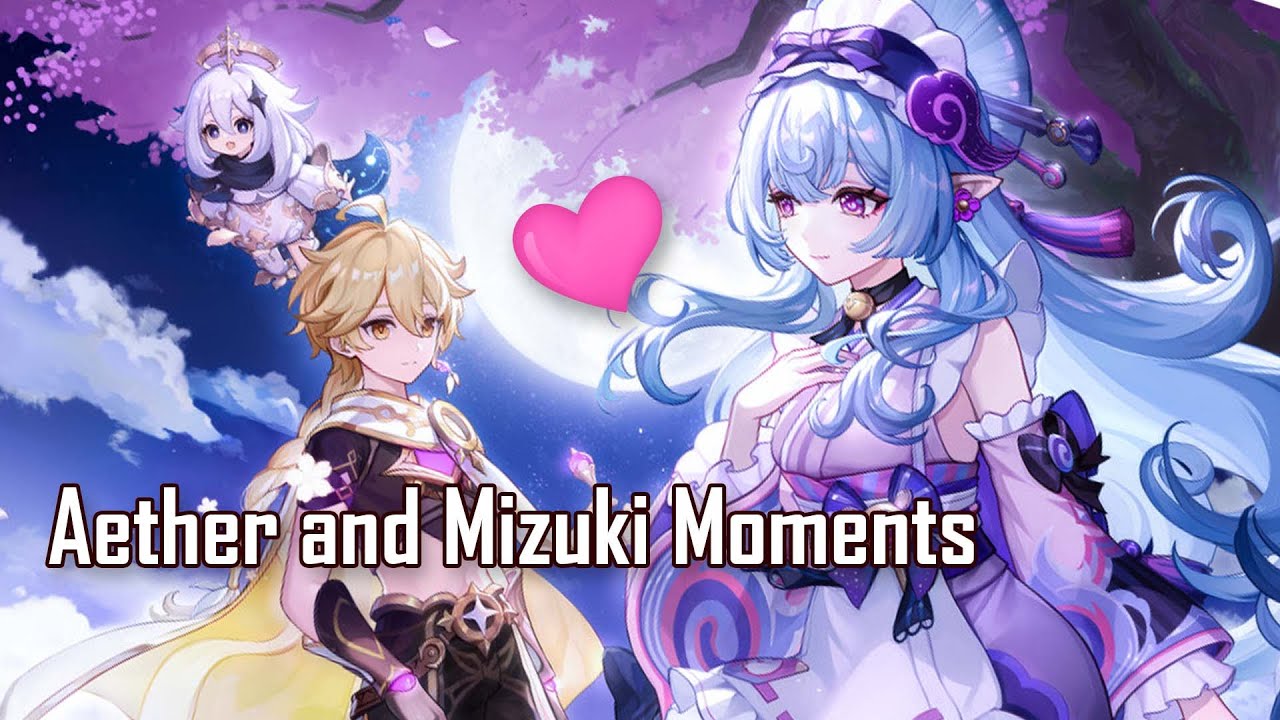 Aether and Mizuki flirting at each other | Yumemizuki Mizuki Story ...