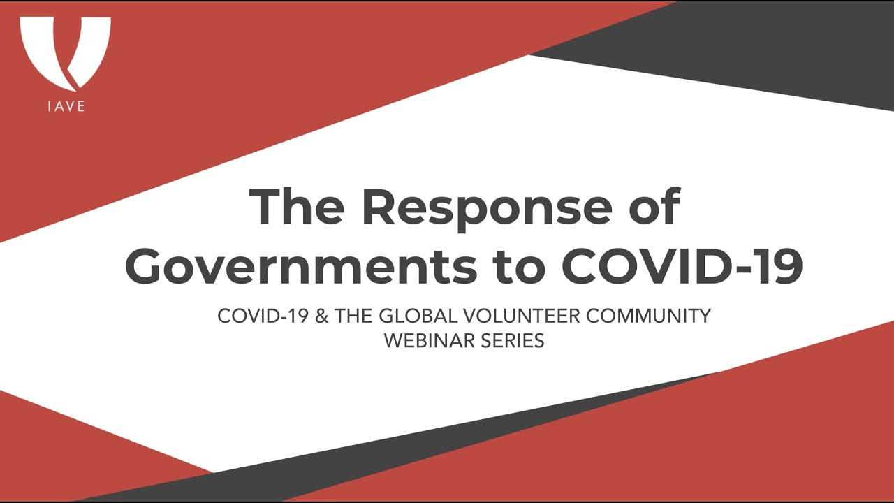The Response of Governments to COVID-19 - YouTube