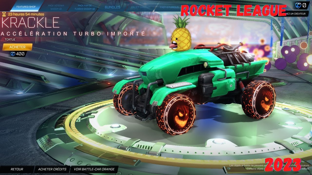 *NEW* KRACKLE AUTO BOUTIQUE 23 MAI 2023 ROCKET LEAGUE ITEM SHOP ...